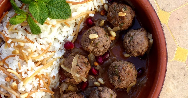 Boulettes d'agneau à la mélasse de grenade (Daoud Bacha) | Marlyzen ...
