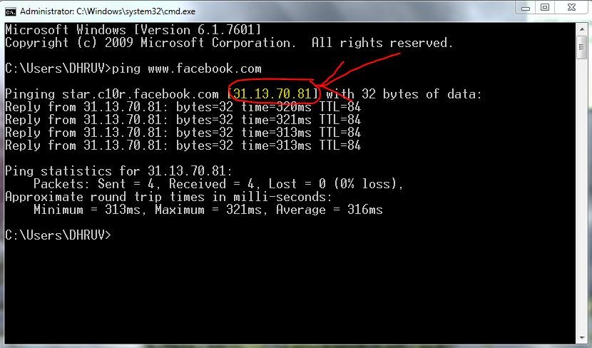 FREEDOM: How to open blocked sites using CMD