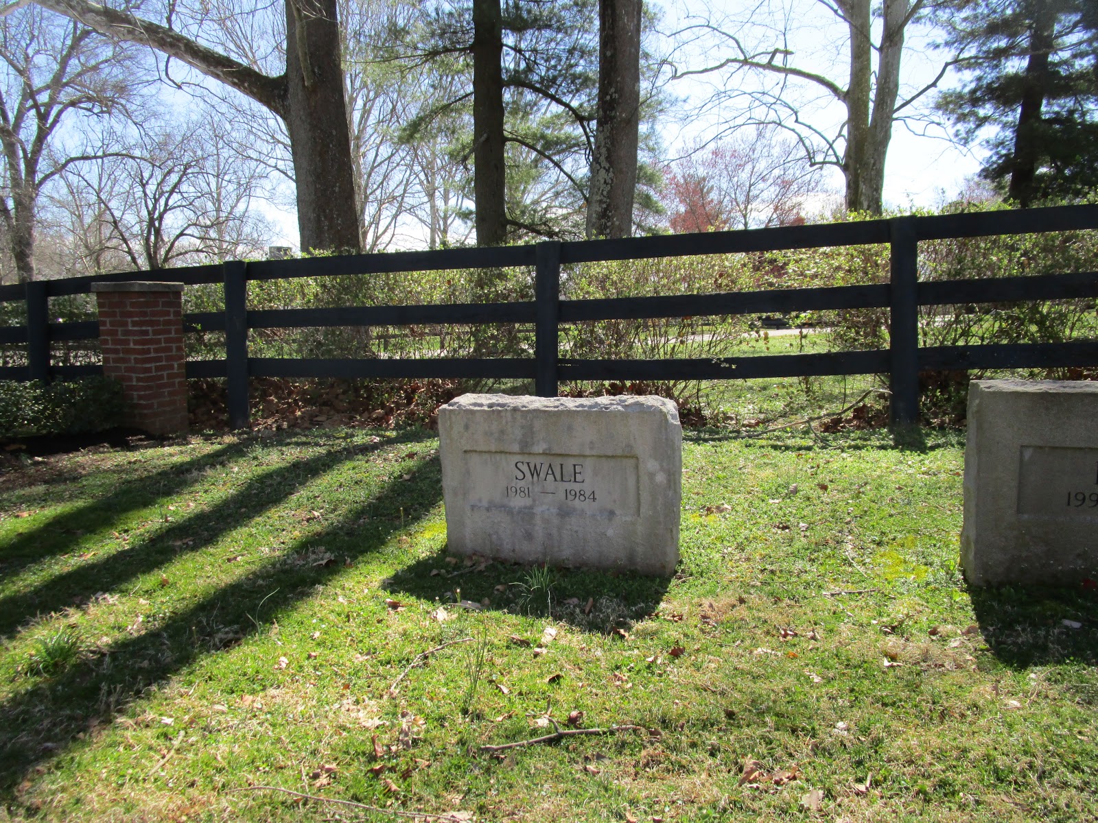 Spretnak The Blog: Claiborne Farm and Secretariat's Grave