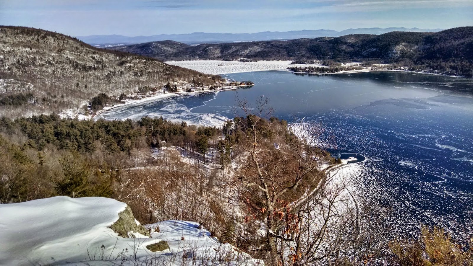 Off on Adventure: Rogers Rock - Lake George Wild Forest - 1/17/15