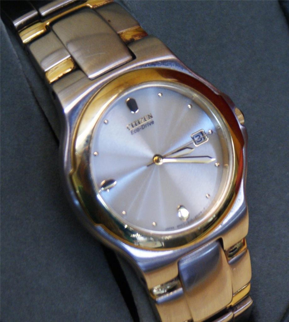 CITIZEN'S ECO DRIVE E110-K51218-Y MEN'S WATCH ~ Gold Crafters Exchange