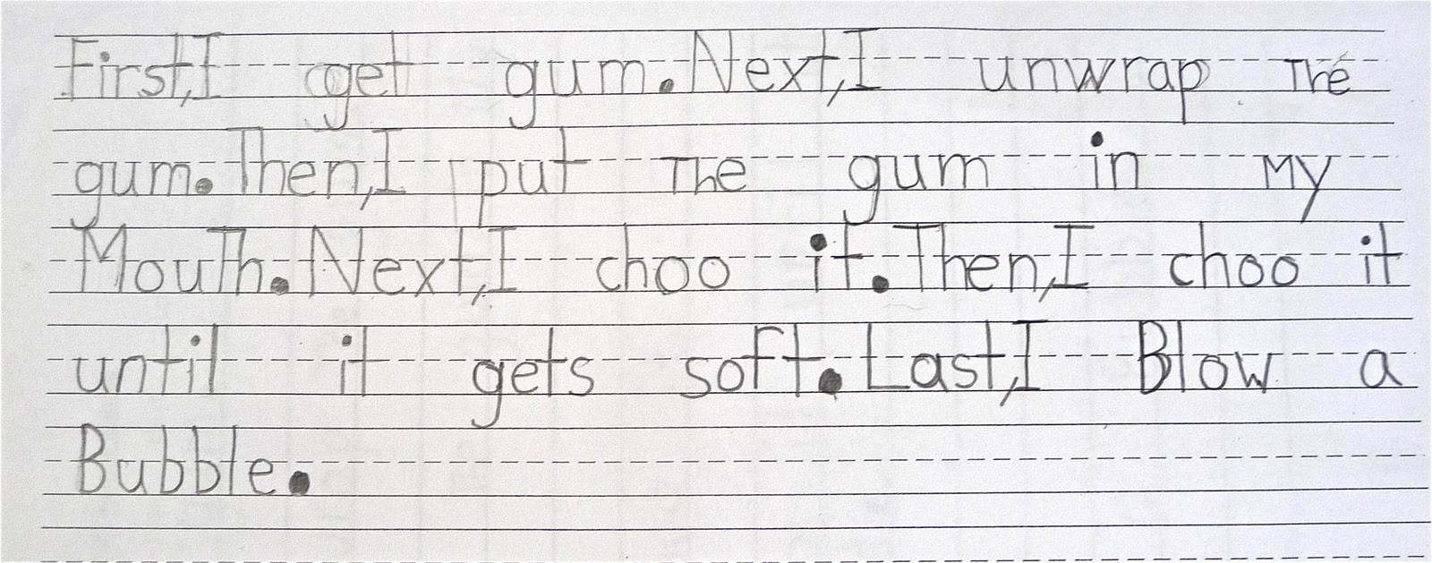 The Sweet Life: A Bubbilicious Writing Process