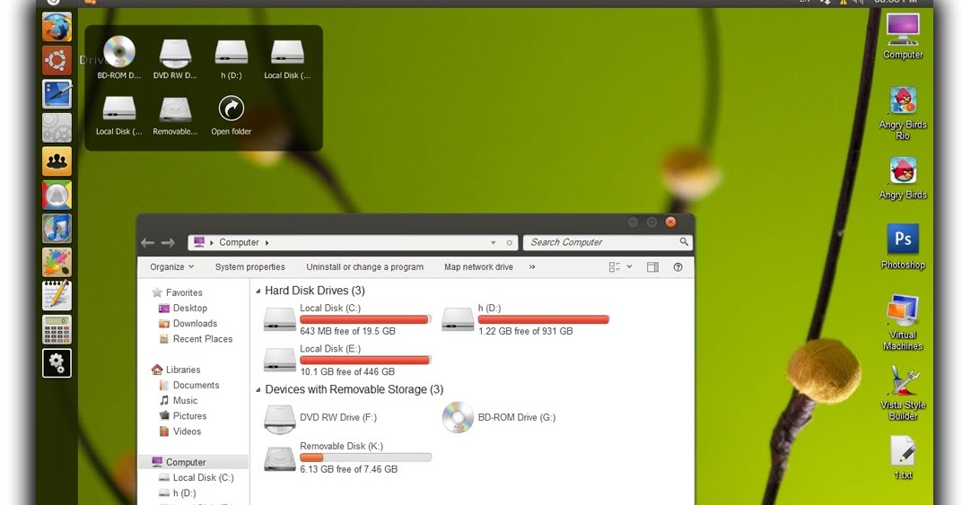 Windows 7 y xp con el aspecto de Unity - El blog de Edu