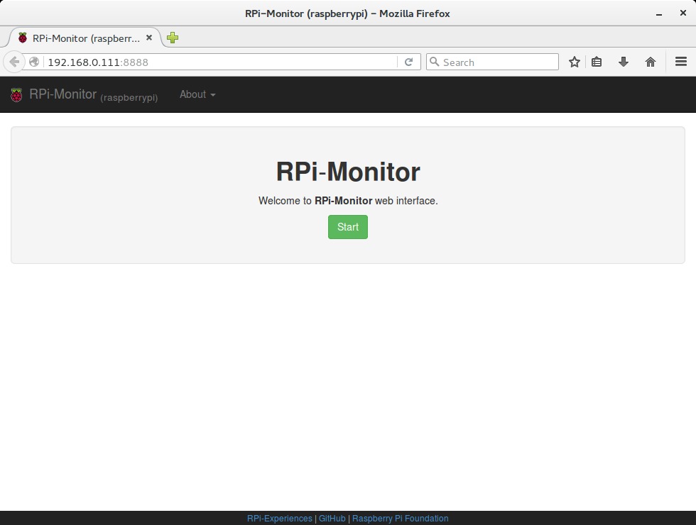 Massimo's Blog: Monitoring the Raspberry PI with RPI-Monitor