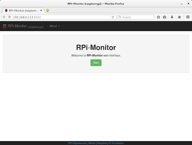 Massimo's Blog: Monitoring the Raspberry PI with RPI-Monitor