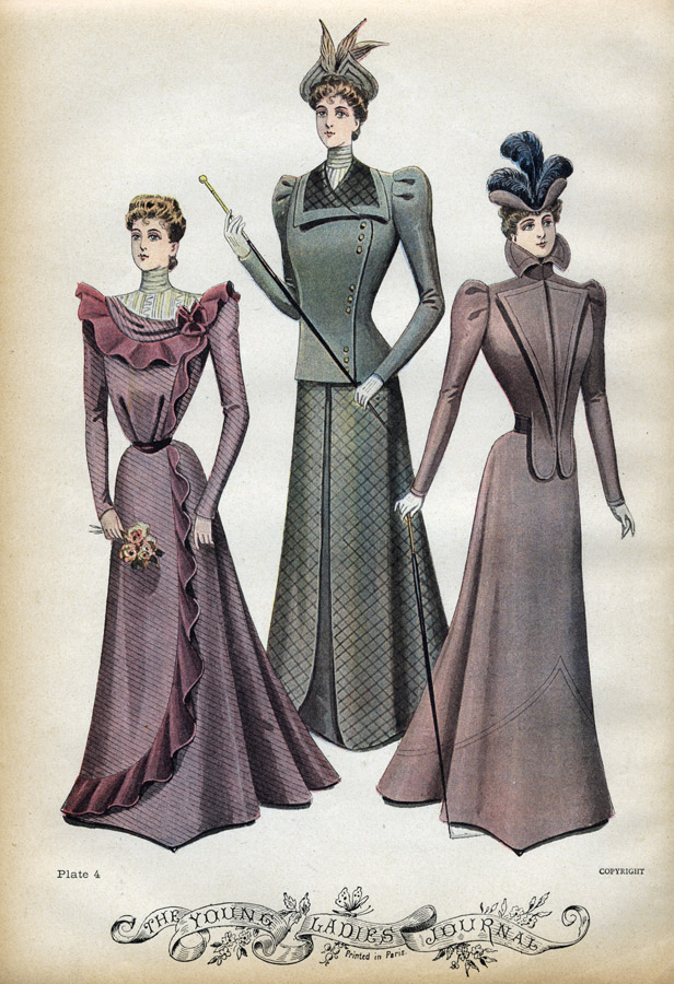 Paper With A Past: High Euro style: March 1899