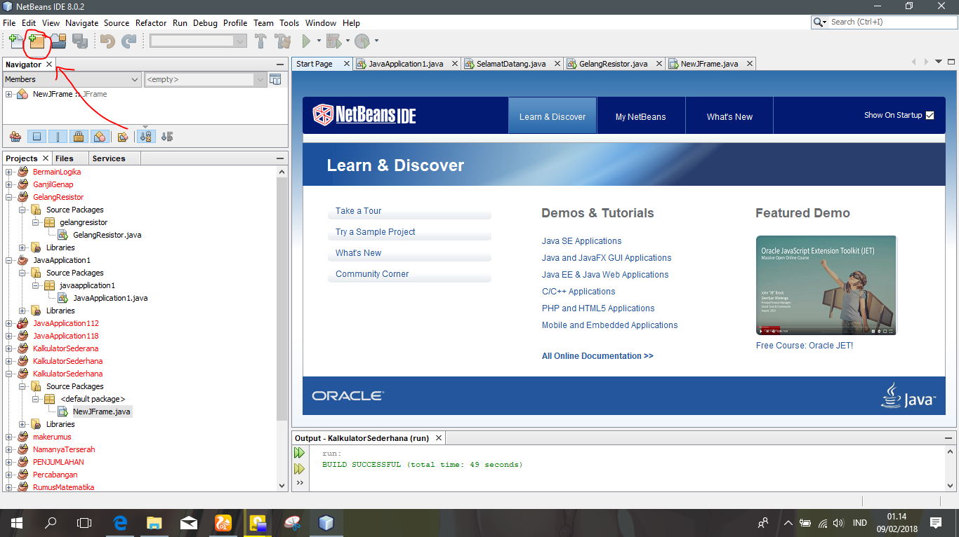 MEMBUAT DAFTAR HARGA BARANG MENGGUNAKAN JAVA NETBEANS