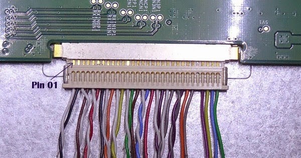 Let's do some repairs : Pin-outs For LCD panels.