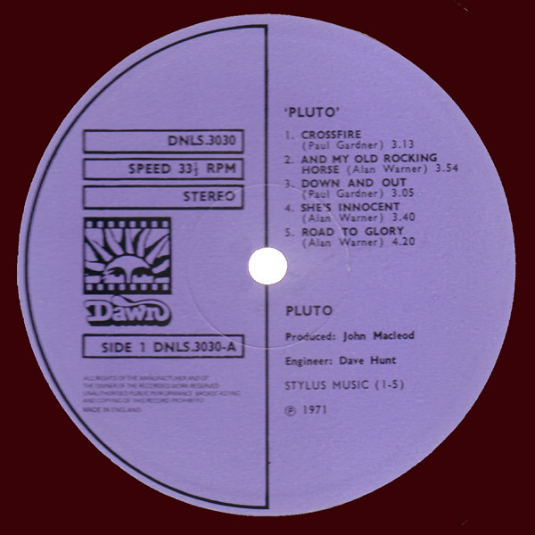 johnkatsmc5: Pluto“Pluto” 1971 UK Heavy Prog Blues Rock