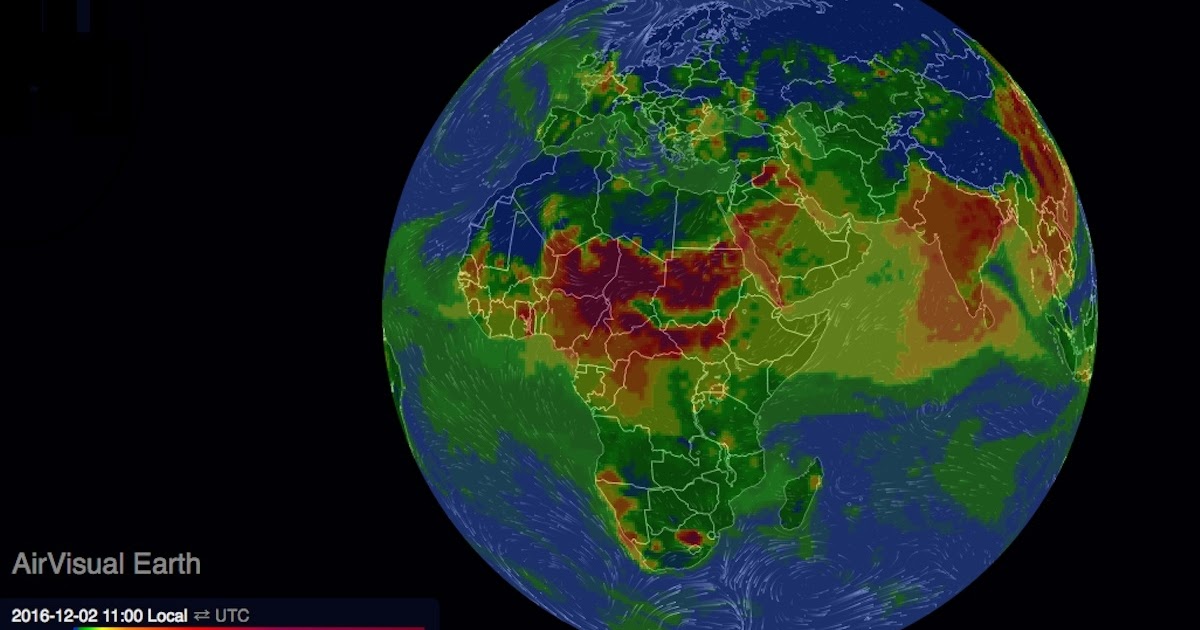 3D map shows extent of air pollution