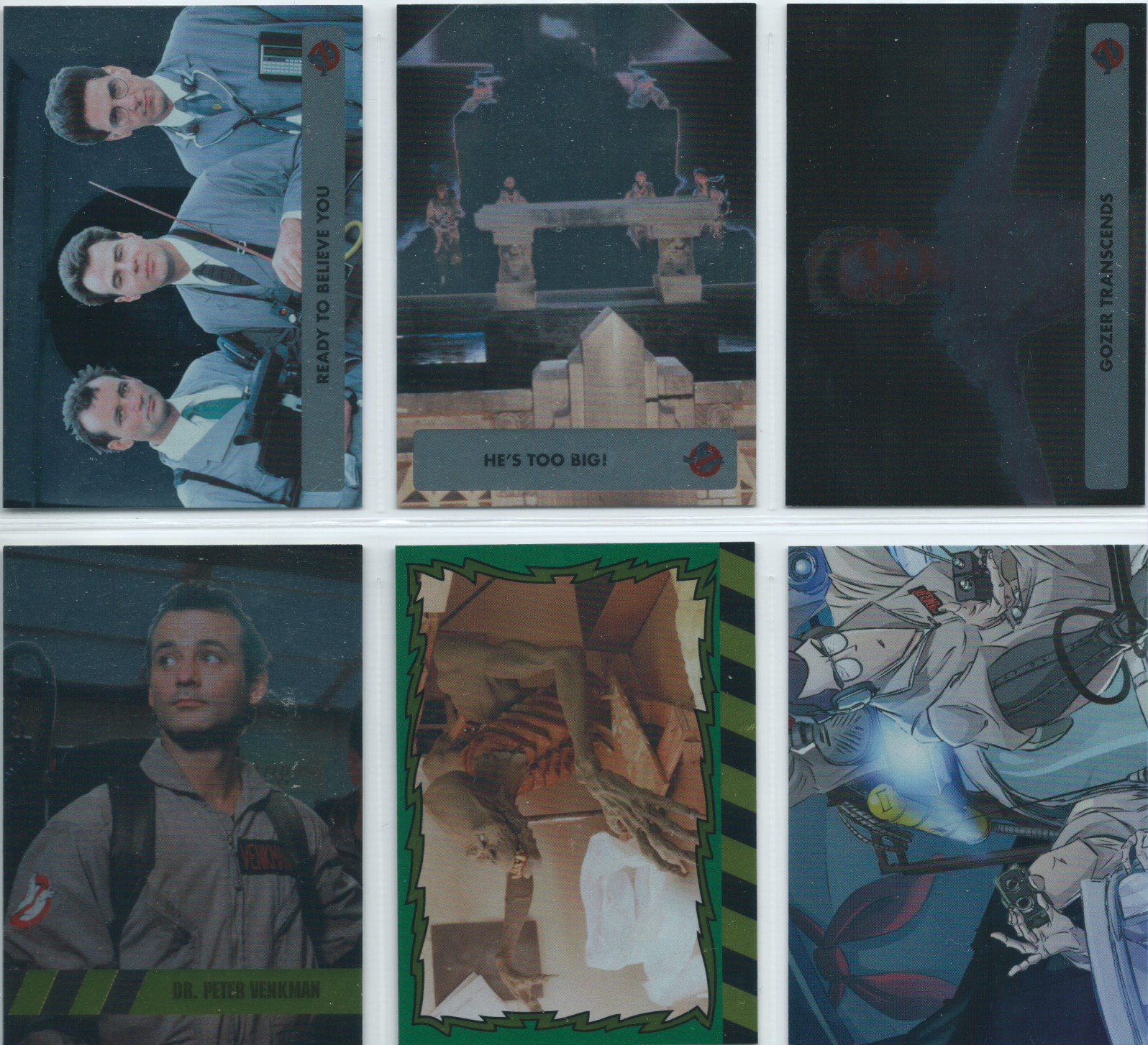 Cardboard Clubhouse: Ghostbusters Trading Cards