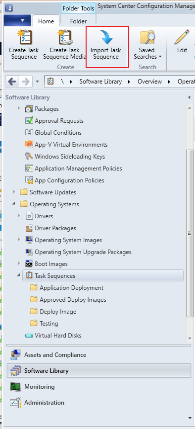 Universal Task Sequence Import Sccm Task Sequence With A Gui