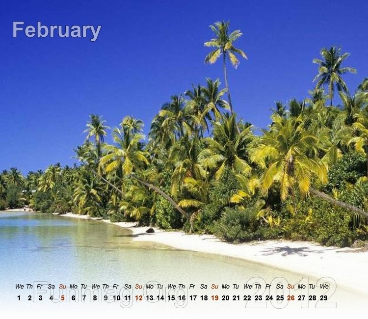 Most Beautiful Calenders - Nature Calender 2012 | Free Wallpapers
