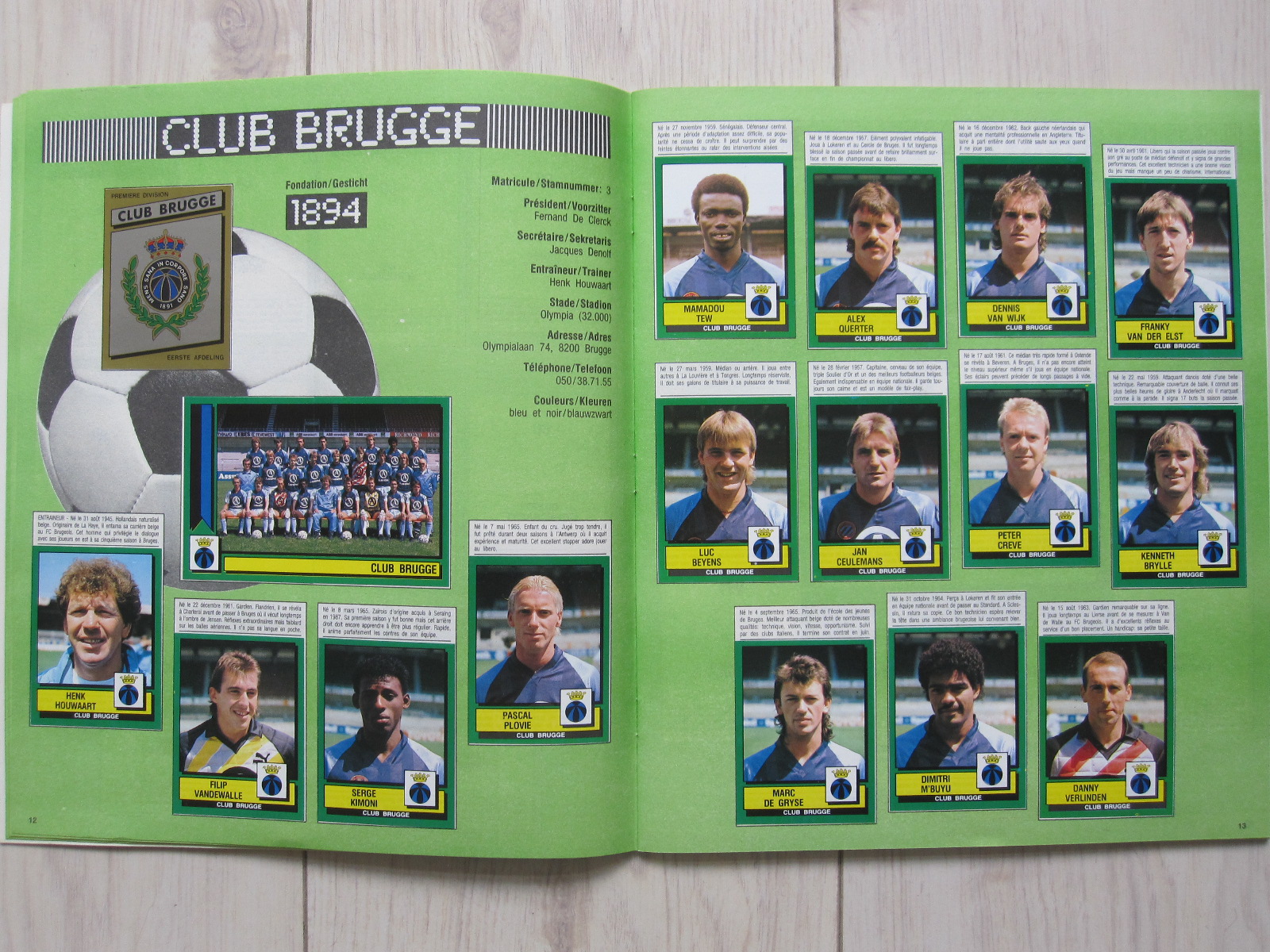 Only Good Stickers: Panini Football 89 (Belgium)