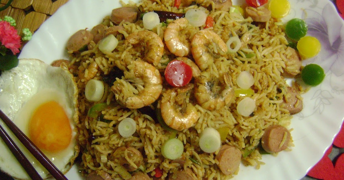 Bethica's Kitchen Flavours: Chili Sambal Fried Rice with Prawns ...