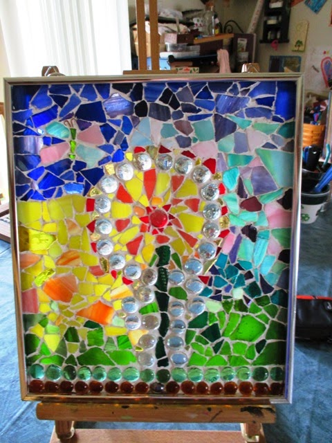 DeborahAPierro's Mixed Media Art Blog: Stained Glass Mosaics