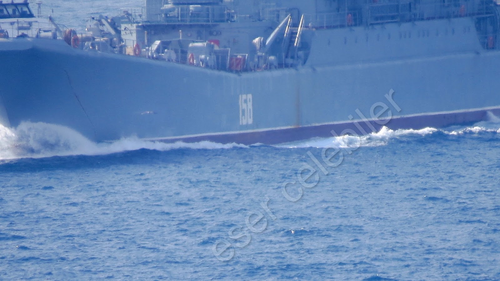 WARSHIPS ON THE BOSPHORUS: 158 Caesar Kunikov (BDK-64) Ropucha II