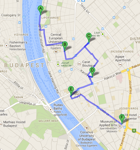 Christ Church Danube Cruise 2013: Budapest Free Time