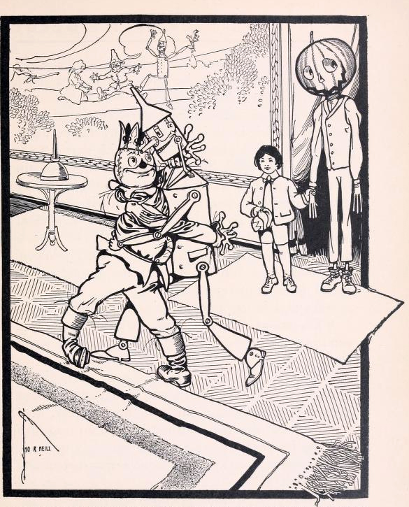 The Royal Blog of Oz: The Characters of Oz - Nick Chopper, the Tin Woodman