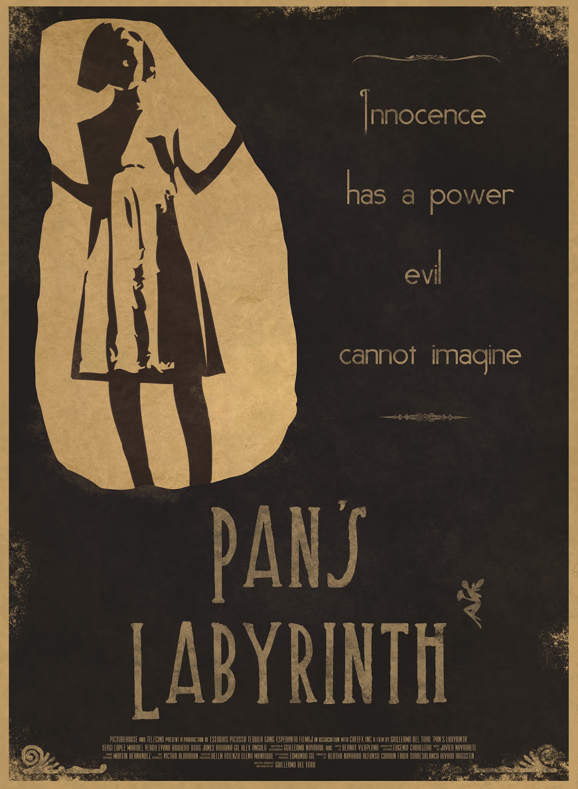 The Geeky Nerfherder: Movie Poster Art: Pan's Labyrinth (2006)