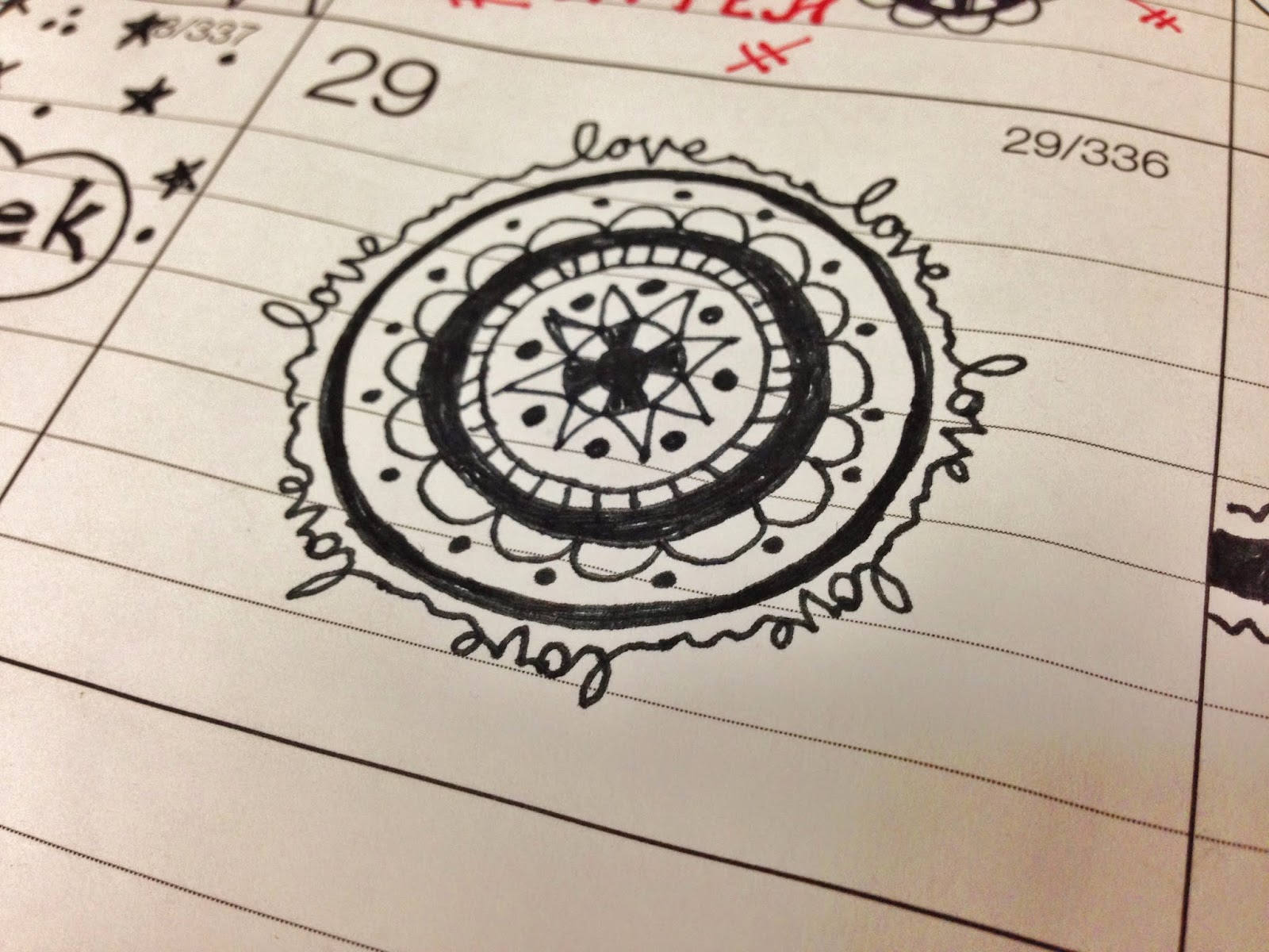 planet clare: January doodles