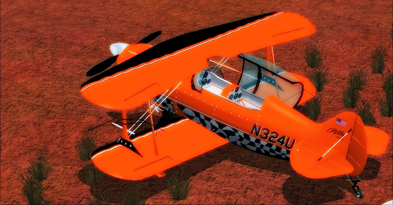 Aéro Virtual FSX: Pitts S2B N324U FSX/FS2004