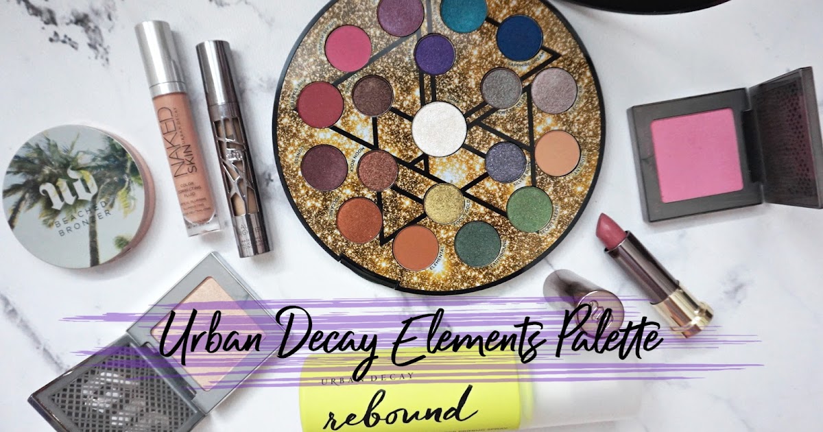 Review, Swatch and Tutorial: Urban Decay - Elements Palette* - miranda ...