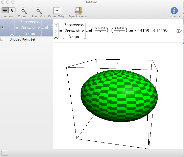 Small Pearls of Wisdom: Creating An Ellipsoid in a 3D Grapher