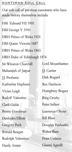 Le Noeud Papillon Of Sydney - For Lovers Of Bow Ties: Huntsman On Huntsman