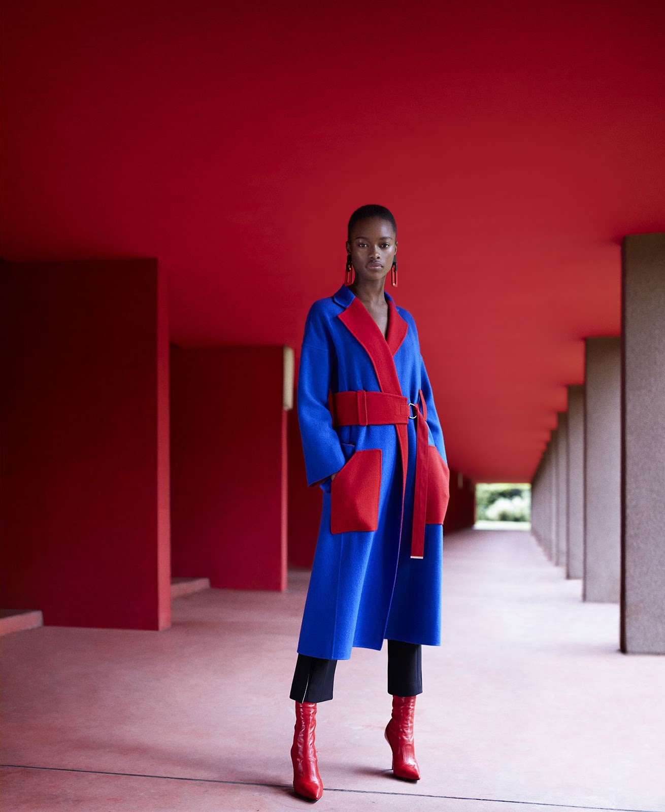 Mayowa Nicholas in Harper's Bazaar US September 2017 by Daniel Riera