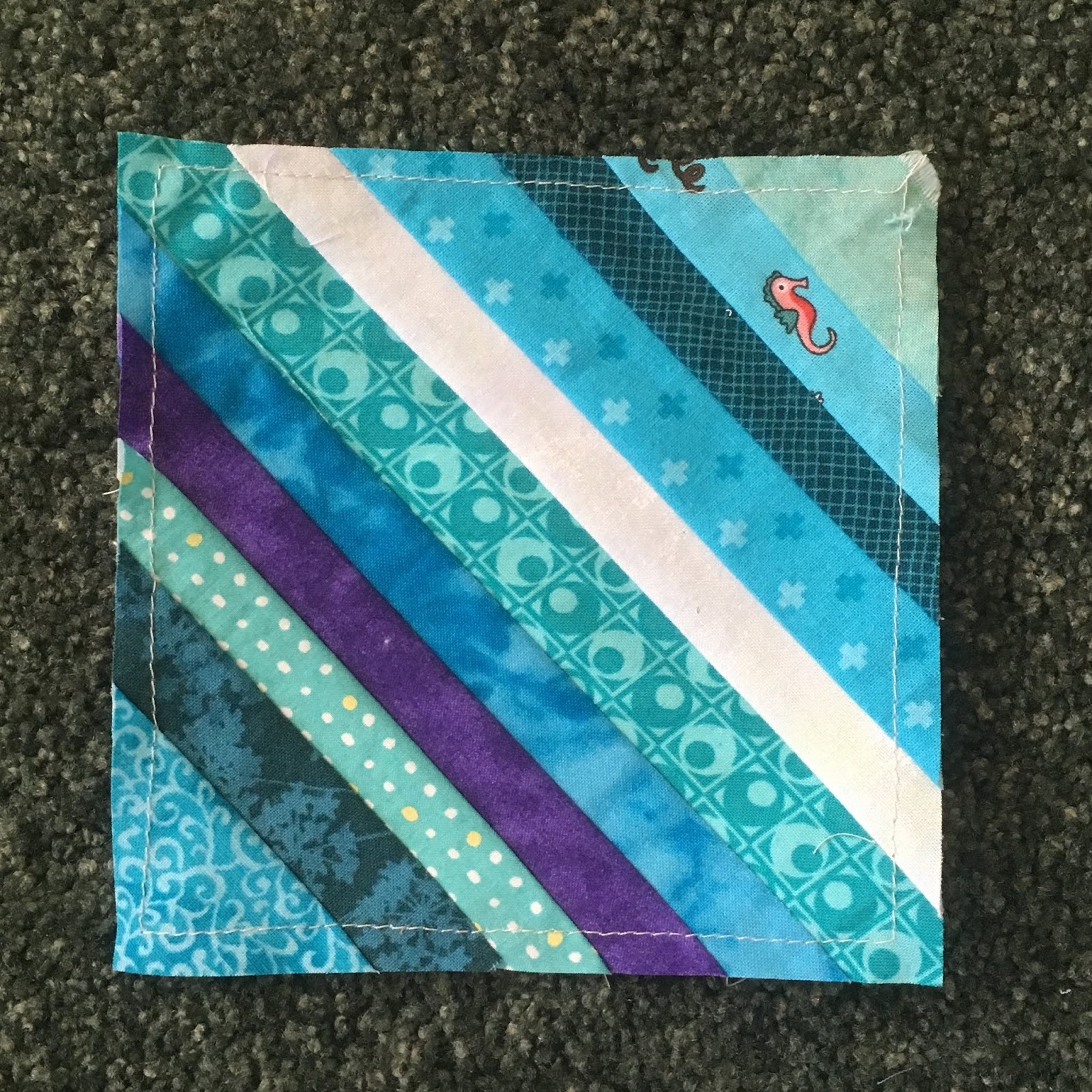 Quilts from the Little House: Turquoise!