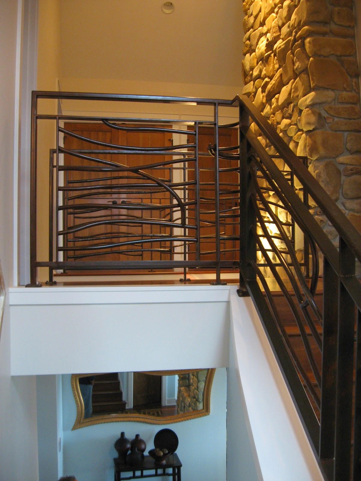 HEAVY METAL WORKS: NEW STEEL HAND RAILING