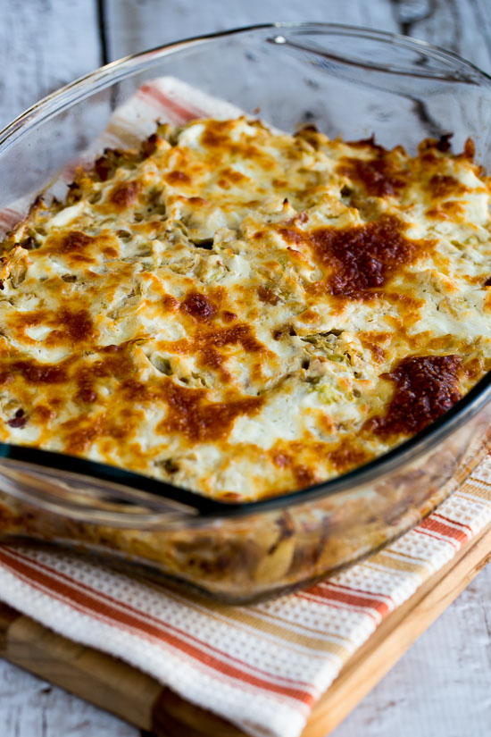 Low Carb Twice Cooked Cabbage With Sour Cream And Bacon Video Kalyns Kitchen