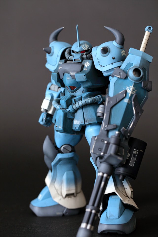 Custom Build: MG 1/100 Gouf Custom "Detailed"