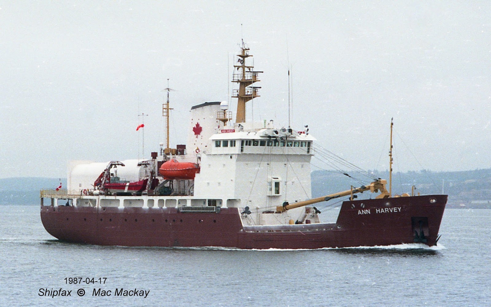 Shipfax: From the Files - CCGS Ann Harvey