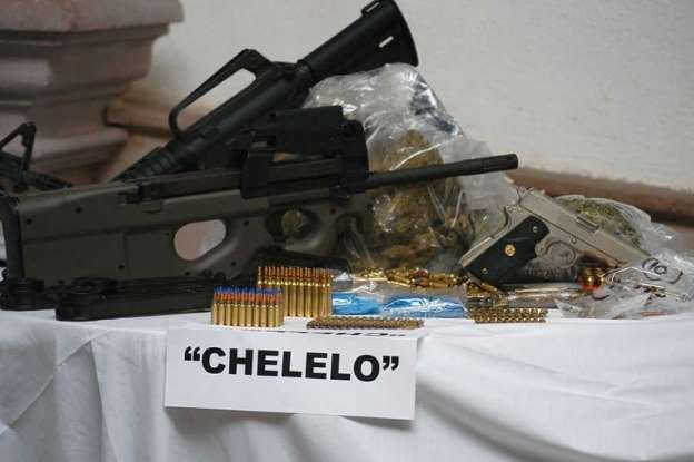 High security surrounds El Chelelo's presentation who was 'captured by ...