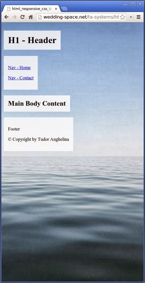 Css3 Responsive Website Background Tutorial