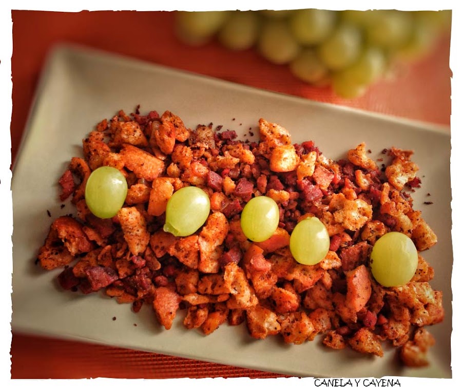 Migas aragonesas a mi manera | Cocina