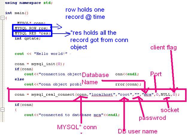 cpp-mysql database connectivity using code blocks with sample project ...