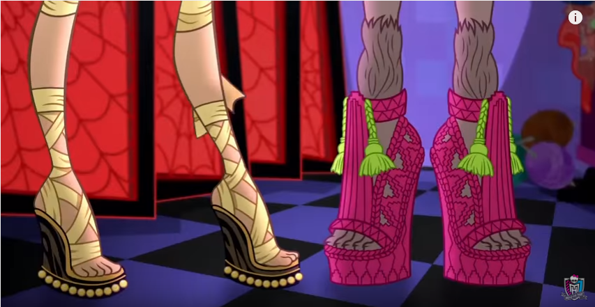 Anime Feet: 31 Days of Halloween: Cleo de Nile (Monster High)