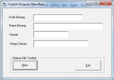 Perintah Program(listing program) Baru/New | Imron