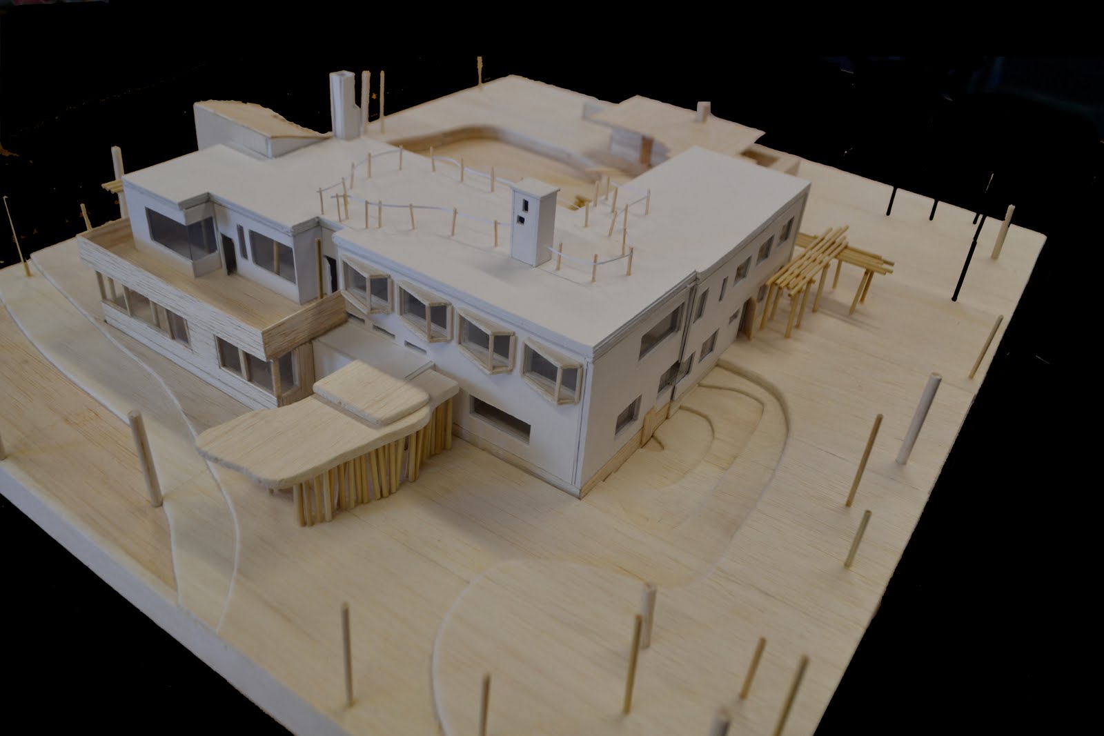 ARCH1201- Architectural Design Studio 3: Final Model- Villa Mairea