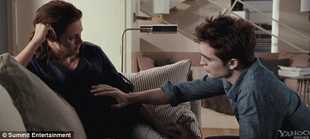 First look at a pregnant and dying Bella in brand new Breaking Dawn ...