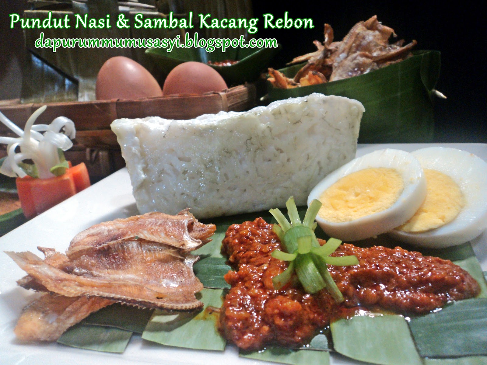 Cozy Kitchen : Pundut Nasi & Sambal Kacang Rebon