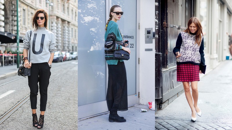 Street Style: Sweaters - Así es la Moda