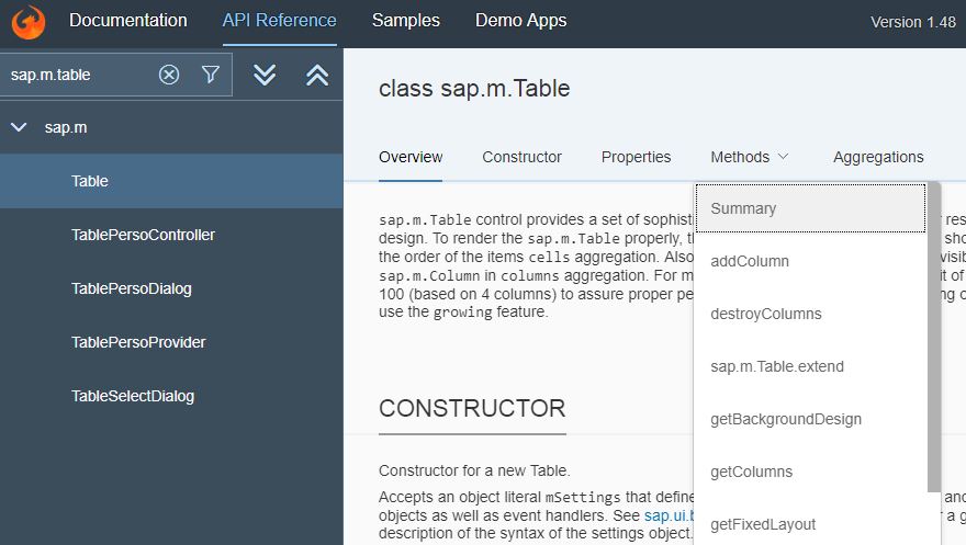 Trasteando con SAP UX: La nueva web de SAPUI5 SDK