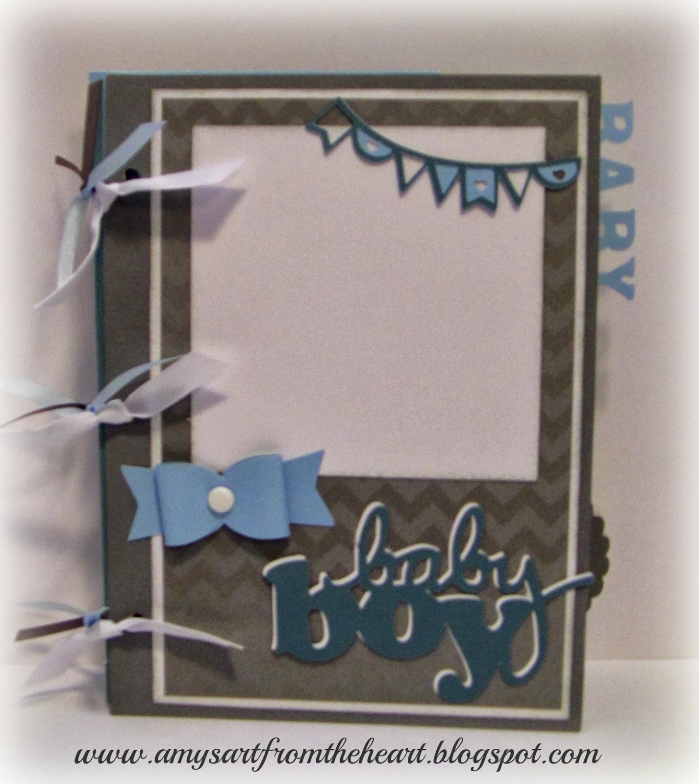 Amy's Art from the Heart: Artbooking Mini Baby Album