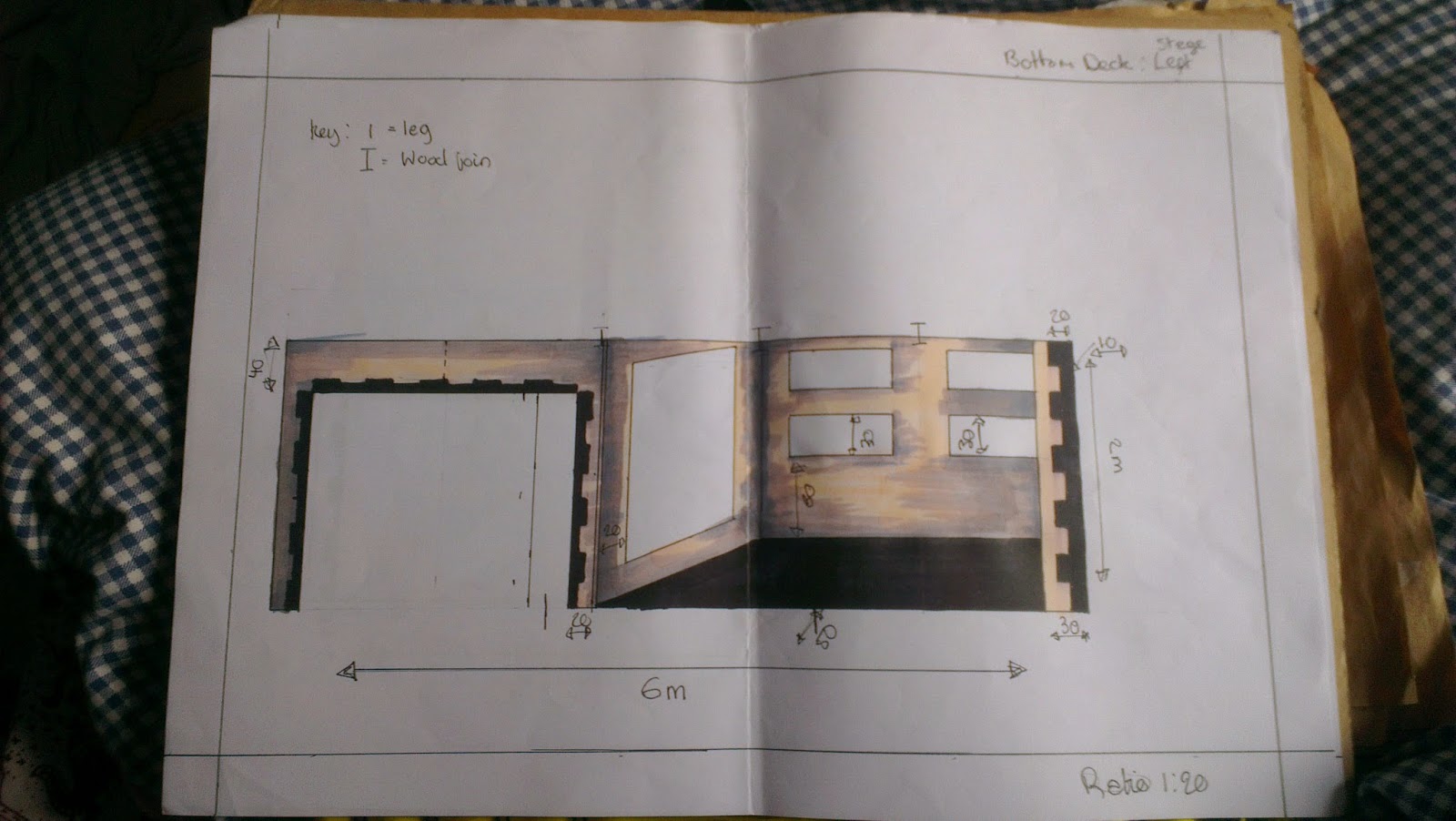 Unit 79: Stage Design for Performance : 2D Scale Drawings of Staging ...