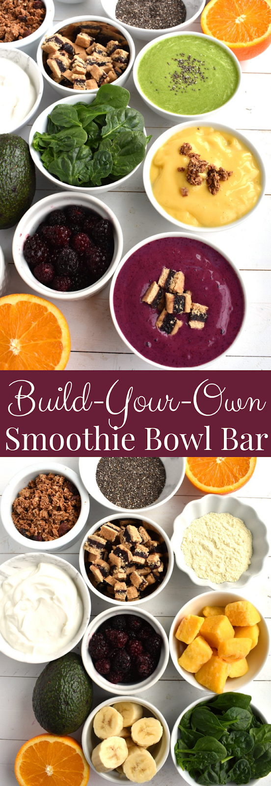 Build-Your Own Smoothie Bowl Bar | The Nutritionist Reviews