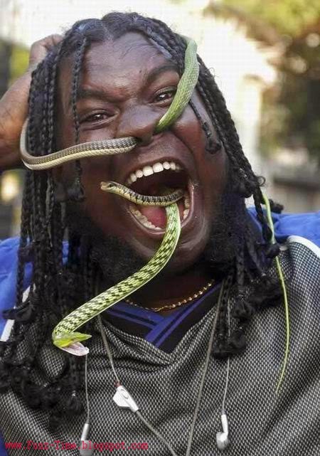 Real Danger African Man With Snake | Real Real Fun Is Here